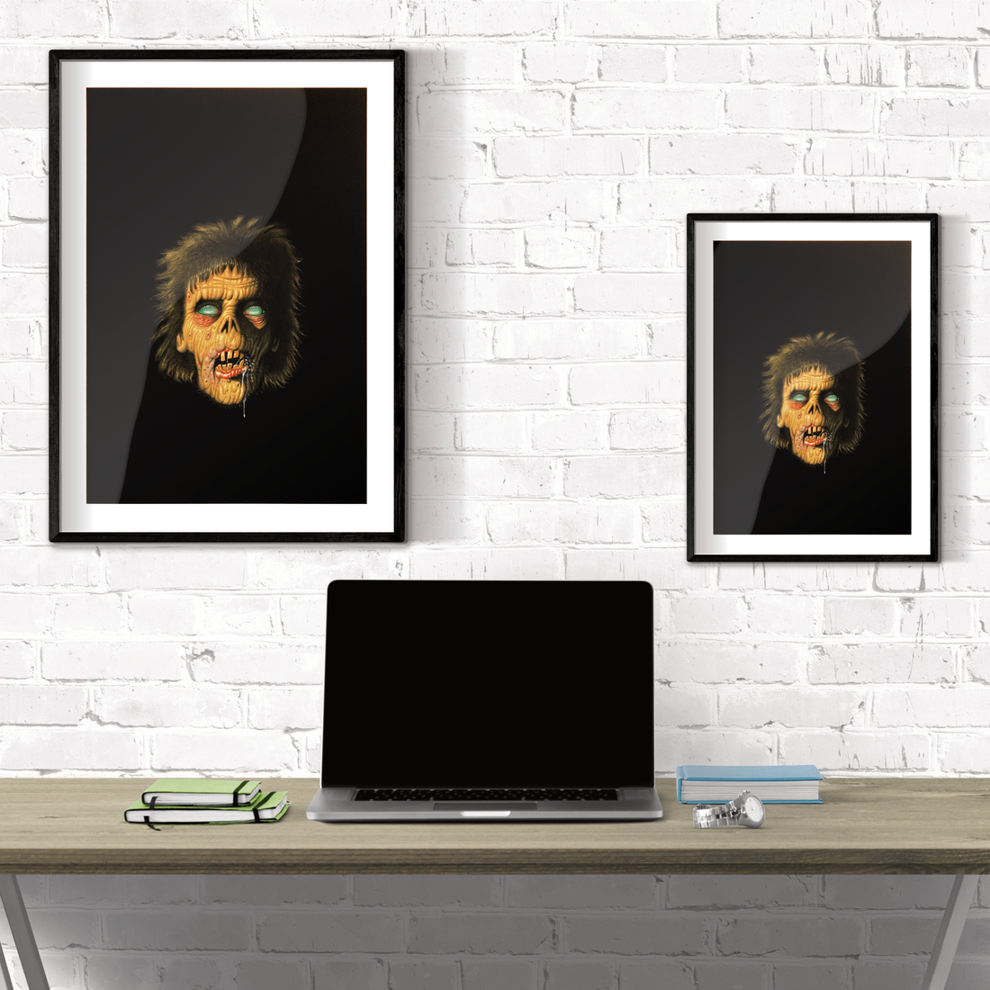 Carrion A4 & A3 Art Prints | Terry Oakes Horror Cover Art – Intercept Studios