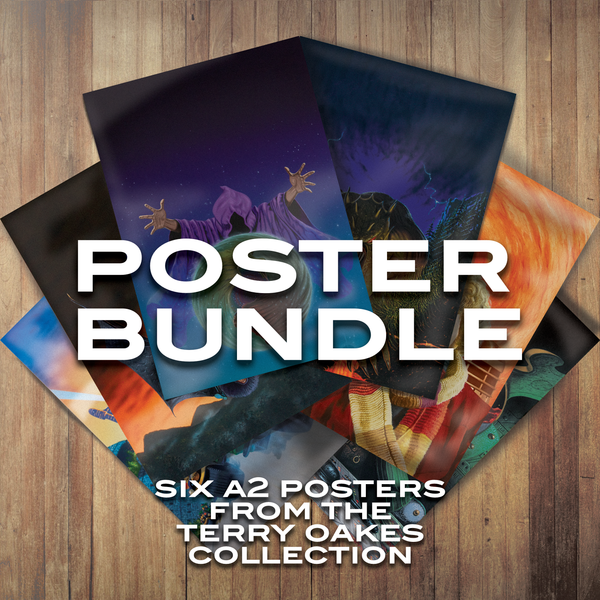 Terry Oakes A2 Poster Bundle – 6 Fantasy & Sci-Fi Art Prints ...